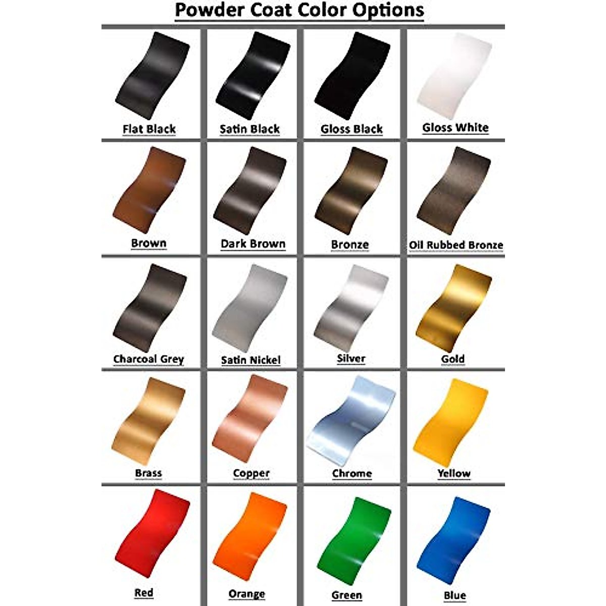 Metal Table Legs, Rectangular Columns Style - Any Size and Color