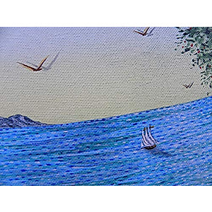 Joseph KALIHER (Texas 1970) INCOMPREHENSIBLE AWARENESS OIL on CANVAS cm 50x40