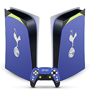 Head Case Designs Officially Licensed Tottenham Hotspur F.C. 2022/23 Away Kit Logo Art Vinyl Faceplate Gaming Skin Decal Compatible With Sony PlayStation 5 PS5 Digital Console and DualSense Controller