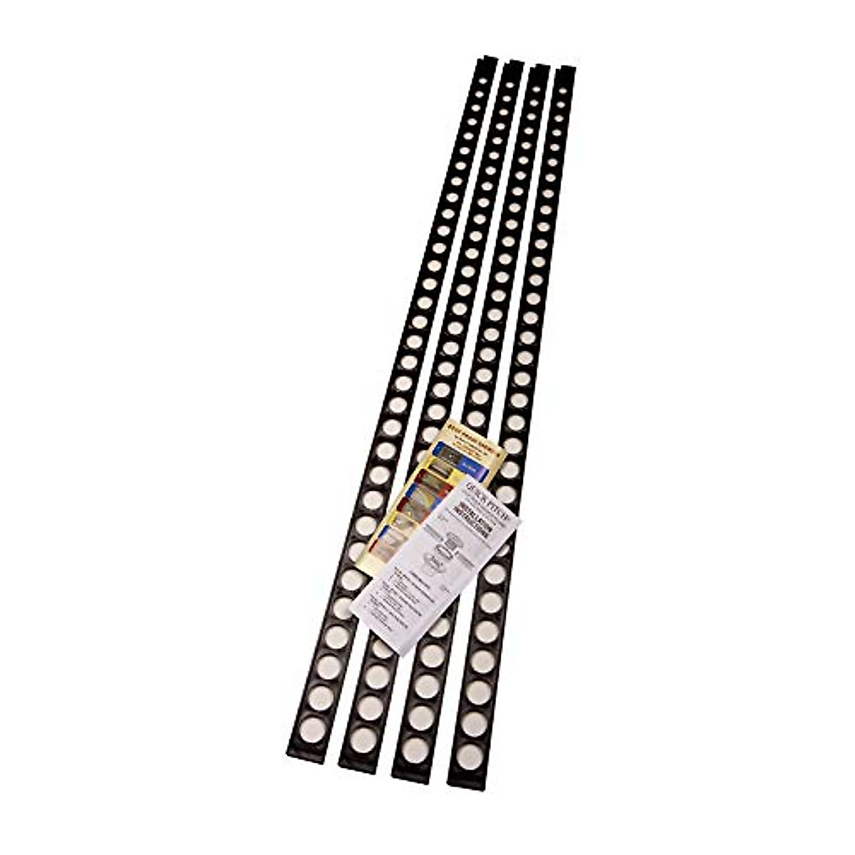 Bundle of 2 Items; Quick-Pitch Kit QPK-101 + (4) Quick Pitch Extra Float Sticks XFS-101.2, Black
