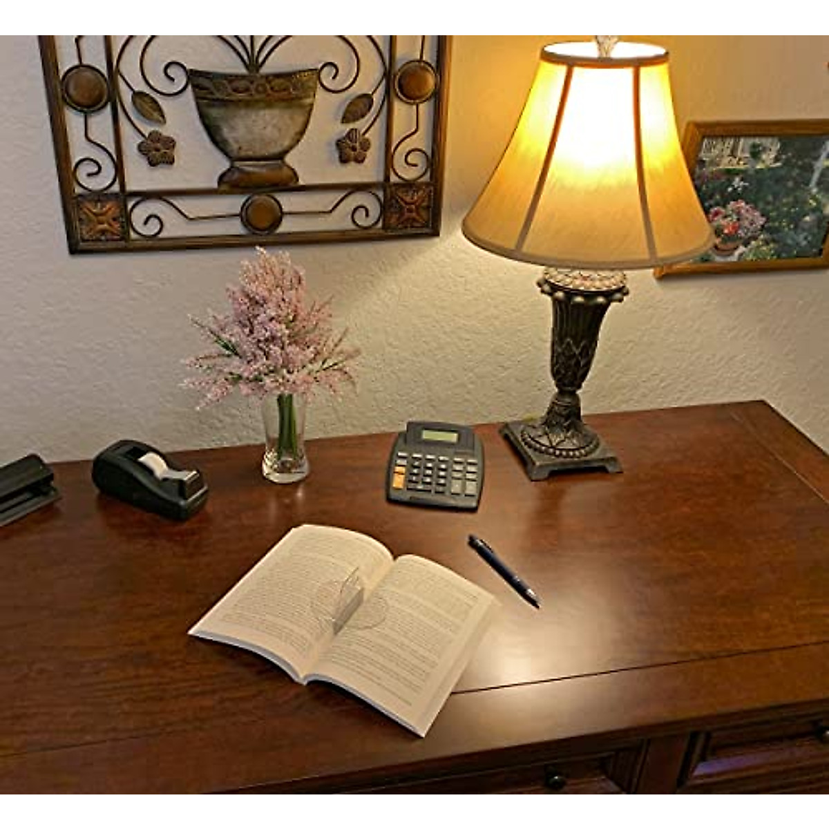 Page Pause - New Product ! - Book Page Holder - for Paperback Books Only (Not Hardbacks) - Hands Free Reading, Taking Notes, Treadmill, Computer - Insert in Books Crevice & Pages Stay Open - Bookmark