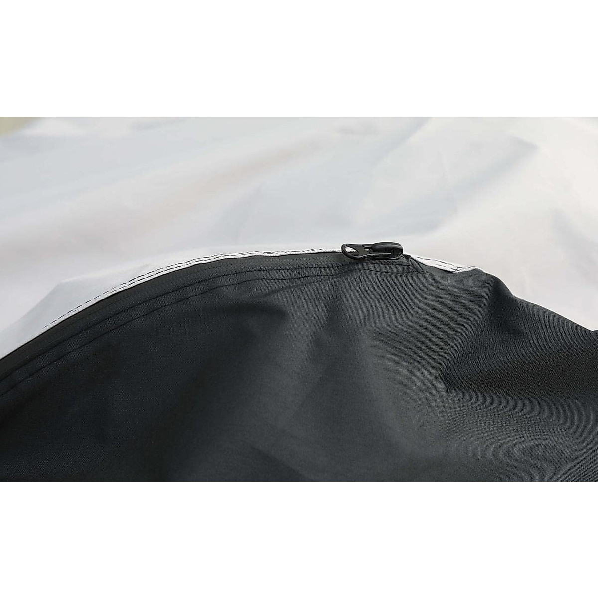 SBU Jetski Cover Compatible for Yamaha Wave Runner VX Deluxe 2007-2014 Jet Ski PWC Cover Black/Grey