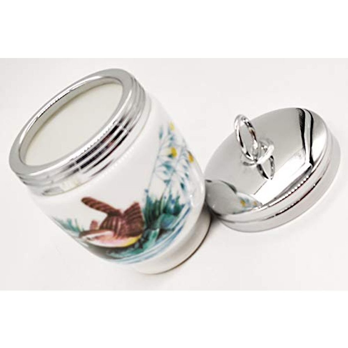 Birds by Royal Worcester, China Egg Coddler, King Size