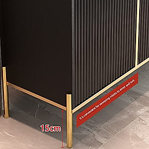 KIZQYN Shoe Storage Cupboard Shoe Cabinet Home Doorway Simple Modern Small Household Outside The Door Balcony Cabinet Storage Cabinet Shoes Storage Cabine (Size : 140cm)