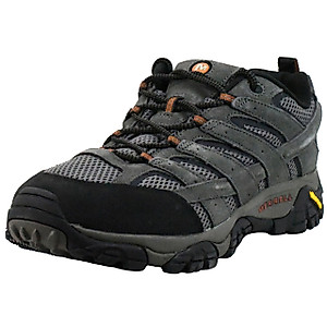 Merrell Women's Moab 2 Waterproof Hiking Shoe, Brindle, 8 M US
