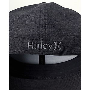 Hurley Men's Caps - Phantom Flexfit Baseball Cap - Fitted Hats for Men (S-XL), Size Large-X-Large, Black