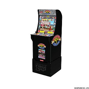 ARCADE1UP Street Fighter 2 - Classic 3-in-1 Home Arcade Cabinet with Licensed Riser