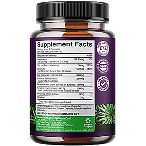 Nighttime Defense Prostate Supplement for Men - Overactive Bladder Control for Men with Beta Sitosterol for Prostate Health and Saw Palmetto for Men - Advanced Prostate Health Supplement for Men