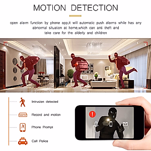 Eversecu 4ch Mini CCTV Video Recorder, Hybrid DVR/NVR Support 1080P AHD/HD-TVI/HD-CVI/CVBS and IP Cameras, Support E-Sata HDD/SD Card for recording, with Remote view App and PC software