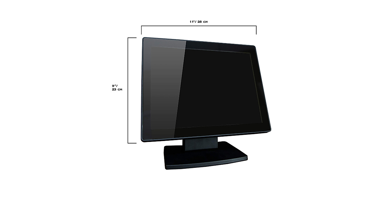12-Inch Capacitive Touchscreen Monitor for POS Systems