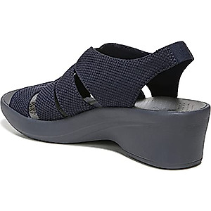 BZees Womens Finale Sandal Navy 8 M