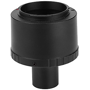 Microscope Adapter Ring,T2-FX Metal Adapter Ring for 23.2mm T Mount Microscope to for FX Mount Camera