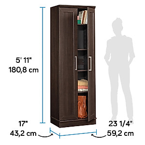 Sauder HomePlus Storage Cabinet, Dakota Oak finish