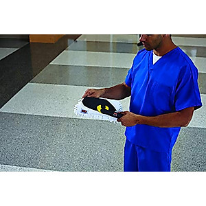 Rubbermaid Commercial Products HYGEN Quick-Connect Flexible Microfiber Mop Cover-Dust and Dirt, 11-inch, White