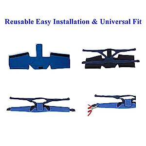 CPAP Neck Pads Headgear Strap Covers - for Most CPAP Full Face & Nasal Mask Headgear Straps Comfortbale Breathable