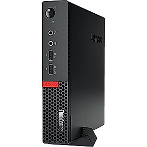 Lenovo ThinkCentre M910q Tiny Desktop Computer Mini PC, Intel Quad Core i7-6700T up to 3.6GHz, 16GB DDR4 RAM 256GB NVME SSD, Built-in WiFi, Wireless Mouse and Keyboard, Windows 10 Pro (Renewed)