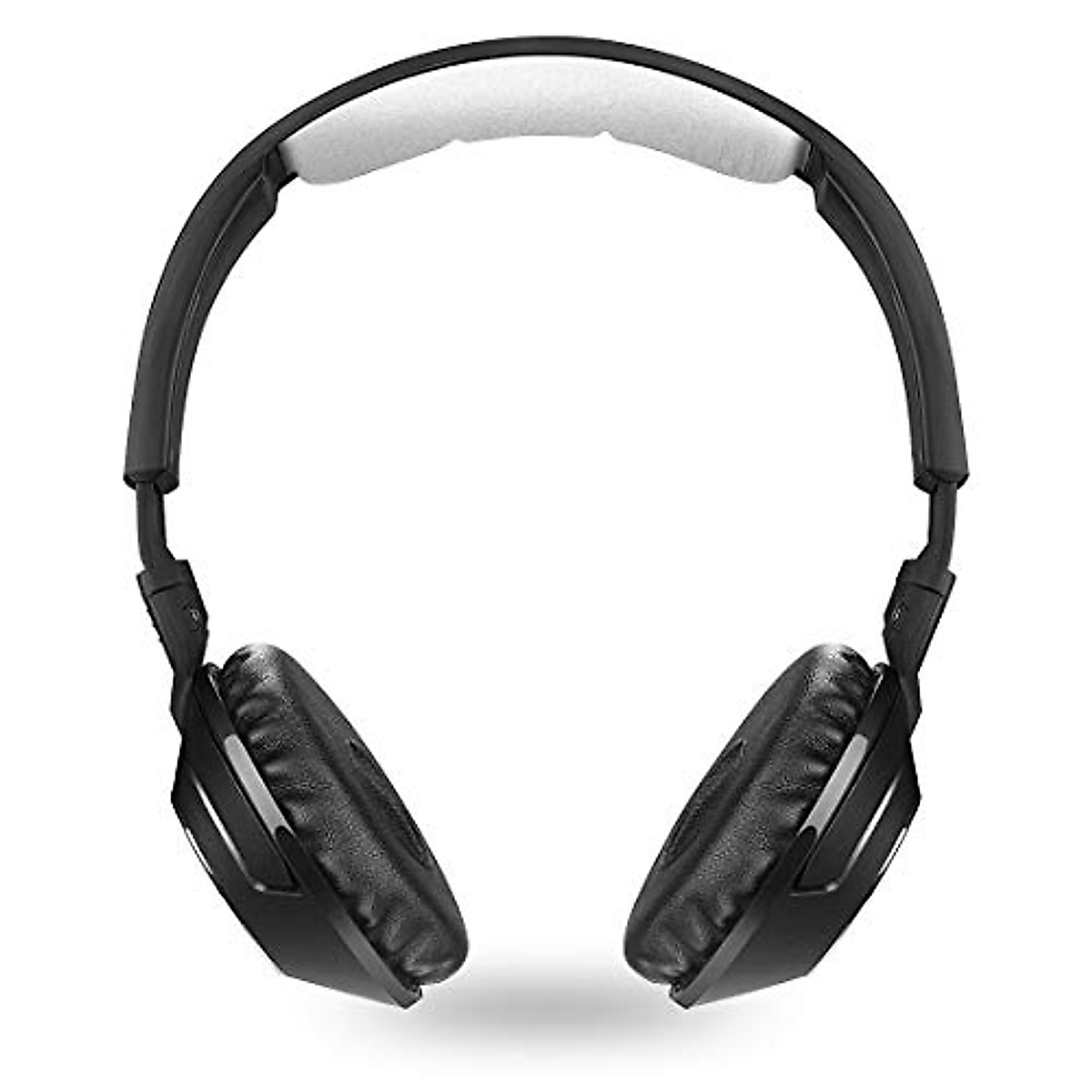 Geekria Protein Leather Headband Pad Compatible with Sennheiser HD228, HD218, HD219, HD229, HD220, Headphones Replacement Band, Headset Head Cushion Cover Repair Part (White)