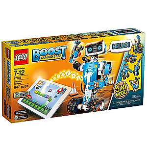 LEGO Boost Creative Toolbox 17101 Fun Robot Building Set and Educational Coding Kit for Kids, Award-Winning STEM Learning Toy (847 Pieces)