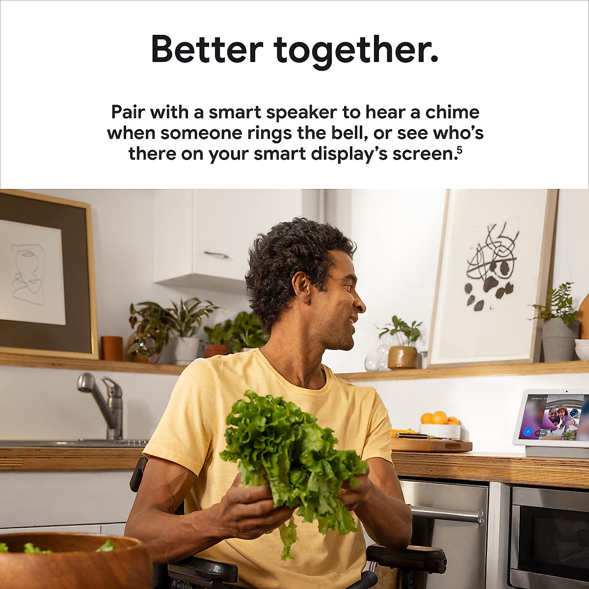 Google Nest Doorbell (Battery) - Ivy