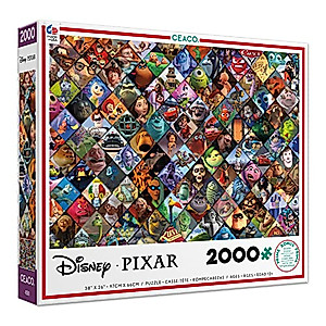 Ceaco - Disney/Pixar Clips - 2000 Piece Jigsaw Puzzle , 5"