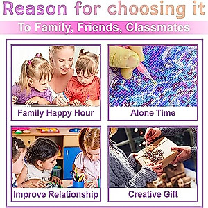 Diamond Painting Accessories Kits-5d Diamond Art Dot Bead Replacement Missing Drill Stones for Adults,DIY Embroidery Wax Tacky Tool-30 Colors,1500 Round Gems,3 Painting Glue Clay,2 Stitch Pen,2 Tray