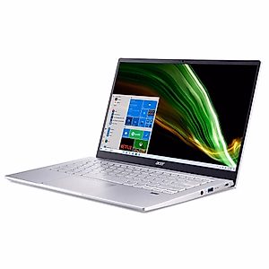 Acer Swift 3 Thin & Light Laptop | 14" Full HD IPS 100% sRGB Display | AMD Ryzen 7 5700U Octa-Core Processor | 8GB LPDDR4X | 512GB NVMe SSD | WiFi 6 | Backlit KB | FPR | Amazon Alexa | SF314-43-R2YY