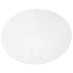 OSALADI 3pcs Pendulum Dashboard Divination Prop Supplies Portable Divination Board Divination Board Decorative Dowsing Divination Board Desktop Decor Acrylic Board Accessories Skeleton