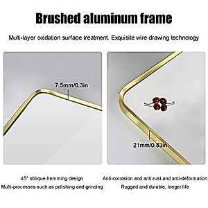 Bathroom Mirror, Square Smart Wall Mounted Vanity Mirror,Stepless Induction Anti-Fog Makeup Mirror With Lights (35×35inch)