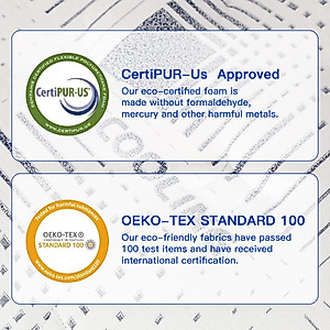PAWCUB Queen Mattress 12 Inch Full Size Mattress in a Box with Memory Foam Mattress and Individually Pocket Spring Motion Lsolation Medium Firm Feel Soft Knitted Fabric Cover for a Cool Sleepw