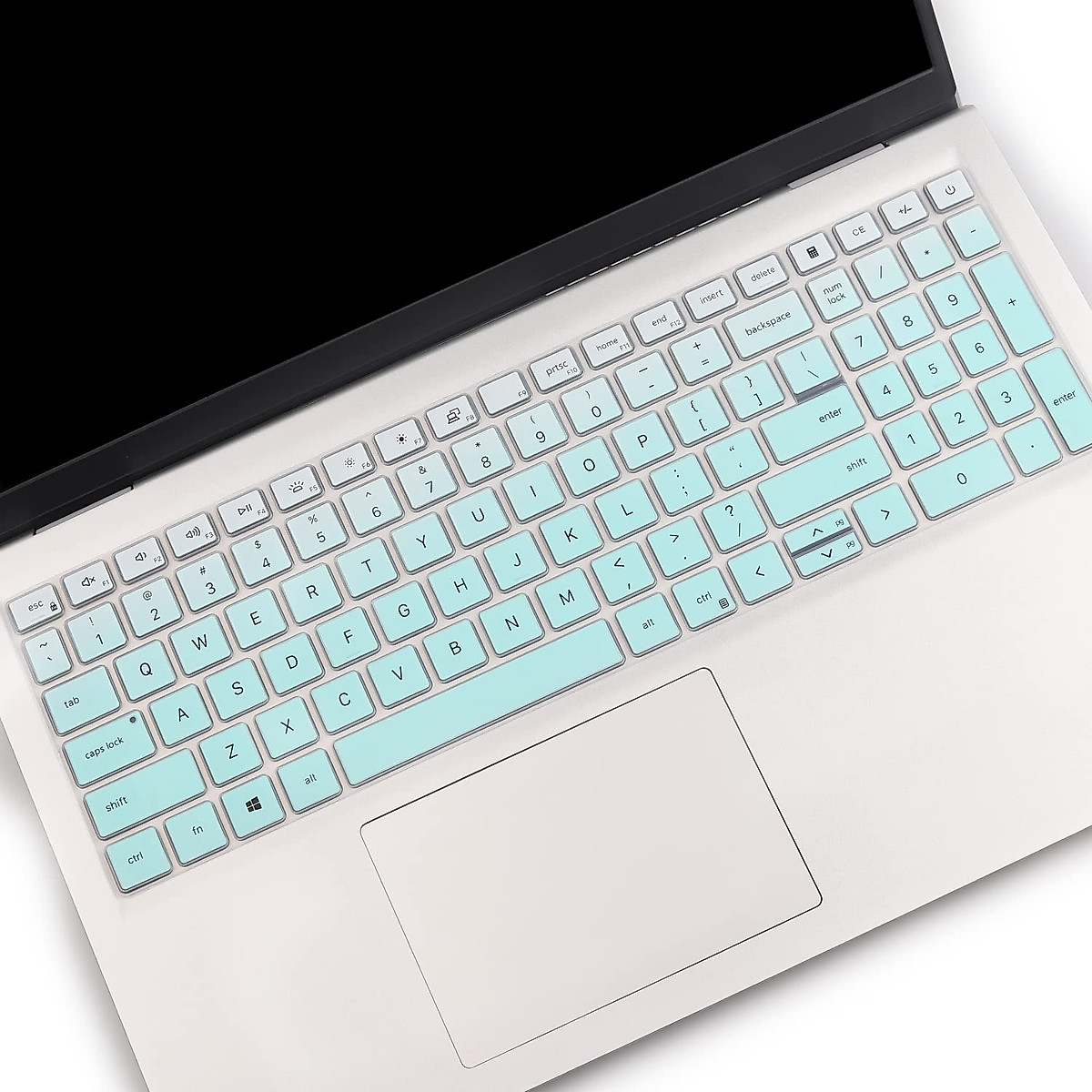 MUBUY Keyboard Cover for Dell Inspiron 15 3510 3511 3515 3525 5510 5515 5518 7510, Inspiron 16 7610, Dell Vostro 15 5510, Latitude 3520, 2022 2021 Dell Inspiron 15 16 3000 5000 7000 Laptop-MG