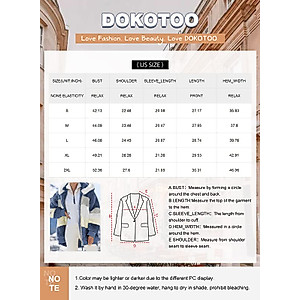 Dokotoo Womens Fashion Color Block Patchwork Winter Fuzzy Warm Fleece Jacket with Hooded Casual Warm Open Front Long Sleeve Cardigans Zipper Coats for Women Outerwear with Pockets Blue X-Large
