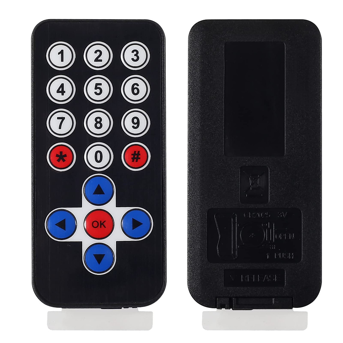 DWEII 6 Sets Infrared IR Wireless Remote Control Module Kits DIY Kit HX1838 for Arduino Raspberry Pi