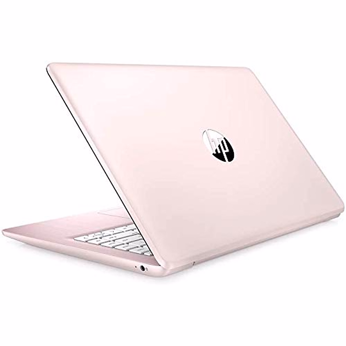 HP 2022 Newest Stream 14" HD Laptop, Intel Celeron N4000(up to 2.6GHz), 16GB RAM, 320GB Space(64GB eMMC+256GB Card), 1-Year Office 365, WiFi, HDMI, USB, Webcam, Bluetooth, Windows 10S, Pink+JVQ MP
