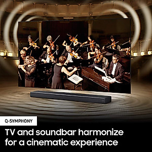 SAMSUNG HWQ800T 3.1.2 Channel Soundbar with Wireless Subwoofer (Renewed)