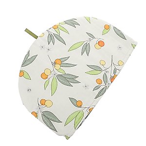 Hemoton Tea Cosy for Teapot Cotton Vintage Flower Printed Decorative Tea Cozy for Tea Pot Cover Insulated Kettle Cover Kitchen Breakfast Warmer Home Office Decor 33X23CM