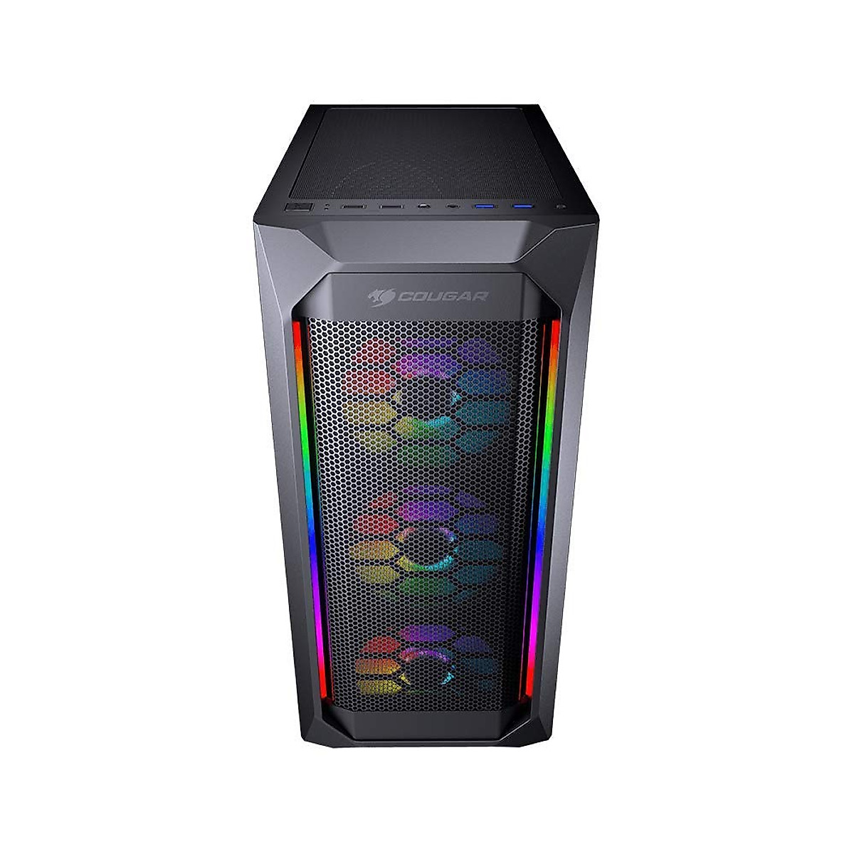 COUGAR MX410 Mesh-G RGB Powerful Airflow and Compact Mid-Tower Case