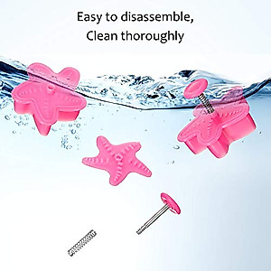 12 Pieces Ocean Cookie Cutters 3D Jellyfish Seahorse Clownfish Octopus Dolphin Crab Conch Starfish Seashell Sugar Cookie Pie Crust Cutter Pastry Fondant Stamp Baking Mold Cake Decoration Tool