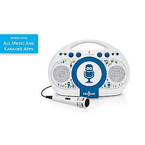 Singing Machine ISM398BT Karaoke System Home,White