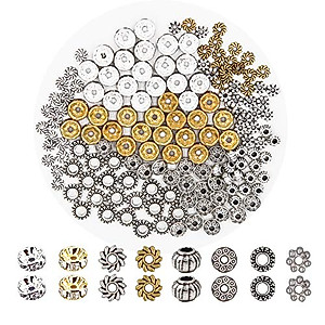 EuTengHao 702Pcs Lava Beads Stone Rock Beads Rainbow Striped Beads Kit with Chakra Beads Cloisonne Beads Spacer Beads Bracelet String Cord for Diffuser Essential Oils Adult Jewelry Making Supplies