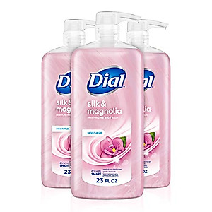 Dial Body Wash, Silk & Magnolia, 23 fl oz (Pack of 3)