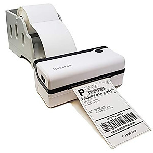 nayelish 4x6 Shipping Label Thermal Printer or 2x1 Barcode Labels (Any Size) USB Label Printer Commercial Grade Direct Thermal High Speed Printer from
