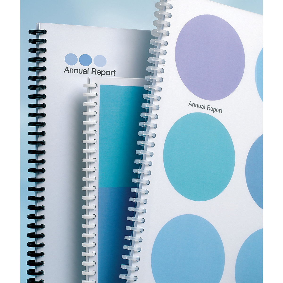 GBC ClickBind Binding Spines, 16 mm, 145 Sheet Capacity, A4, 34 Ring, White, 387340E