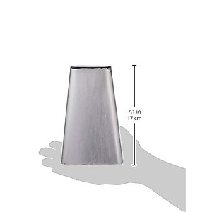 Latin Percussion ES-13 Salsa Claro Bongo Handheld, Silver