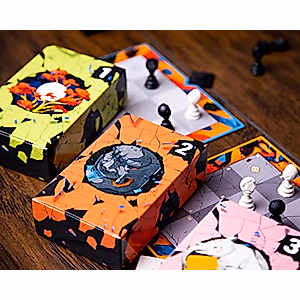 That Time You Killed Me Board Game - A Unique Narrative Game of Time Travel and Rivalry! Sci-Fi Strategy Game for Kids and Adults, Ages 14+, 2 Players, 15-30 Minute Playtime, Made by Pandasaurus Games