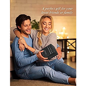 Viseeko Lavender Scented Candles, Vanilla Christmas Candle Gifts for Women, Fall Candles, Gold Votive Candles for Wedding, 100% Natural Soy with Cotton Wick, 6.3 oz, 36 Hours Burn, 1 Pack