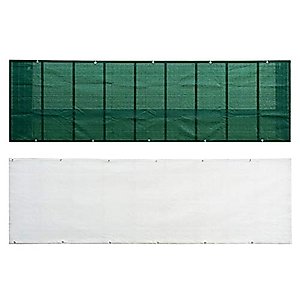 Venbin Balcony Privacy Shielding Ccreen Windproof Net Fence Sunshade Shade Windshield