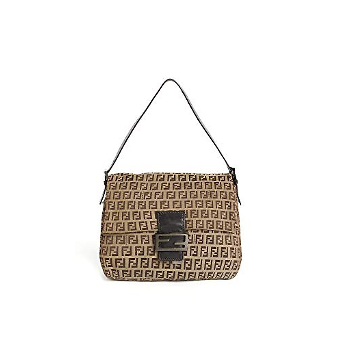 FENDI Women's Pre-Loved Mama Baguette, Zucchino, Brown, One Size