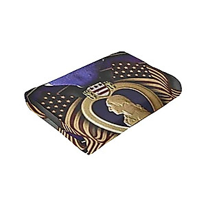 Purple Heart Vietnam Veteran Throw Blanket Flannel Fleece Boho Super Soft Cozy Warm Plush Bedding Lightweight Blankets for Couch Sofa Bed Adults Kids