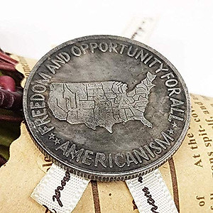 The 1952 George Washington Carver Half-Dollar Booker Washington Commemorative Coin, an Alternative to The Exquisite Ancient Chinese Coin of The United States