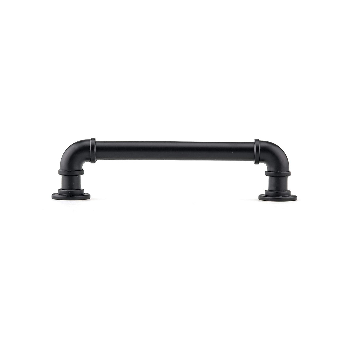 Richelieu Hardware BP2209128900 Steampunk Collection 5 1/32 in (128 mm) Center Matte Black Eclectic Cabinet Pull
